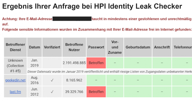 3 Mrd. geleakte Accounts innerhalb einer Woche aufgetaucht - E-PasswordCard